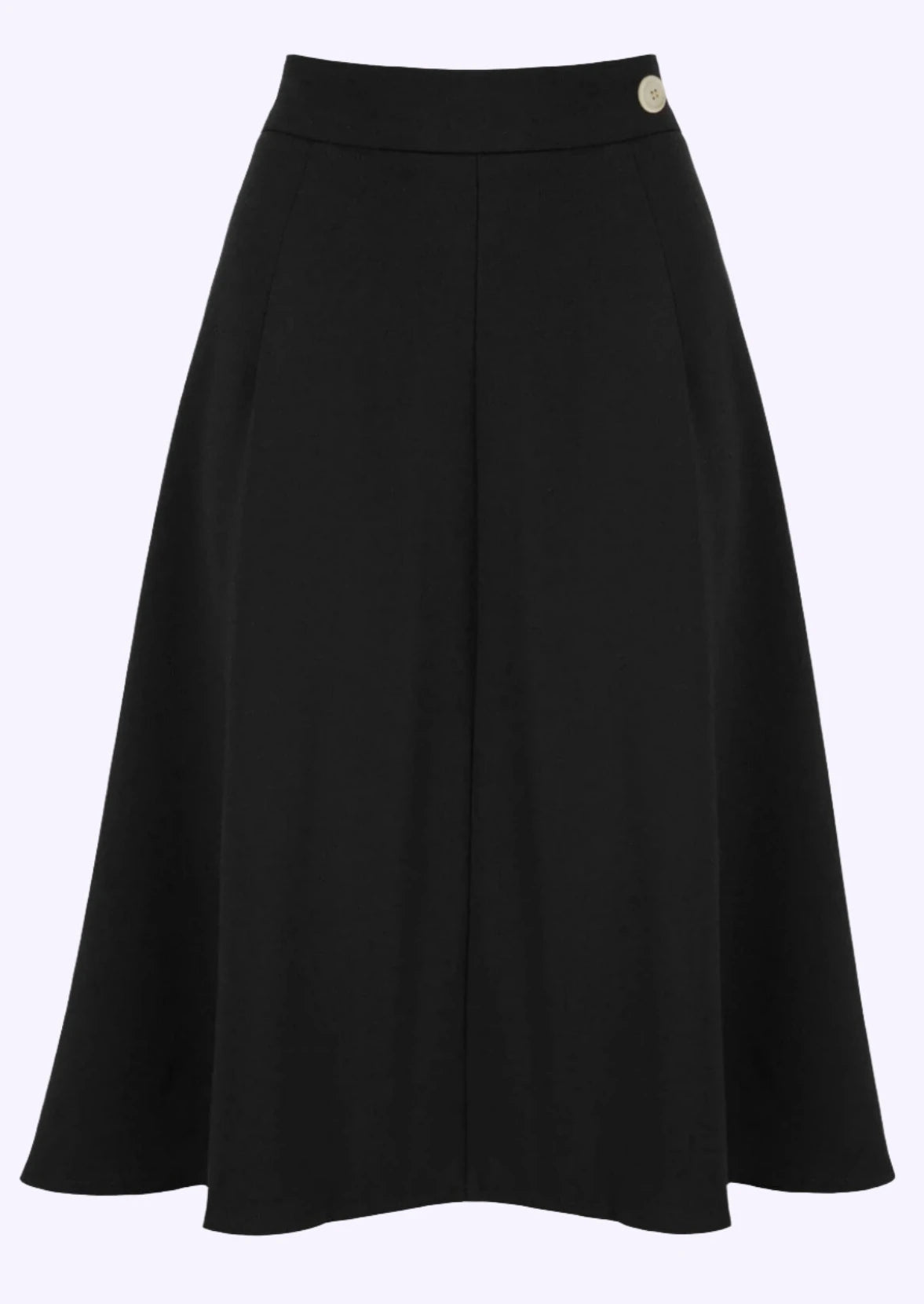 Classic A-line nederdel i sort fra Weekend Doll